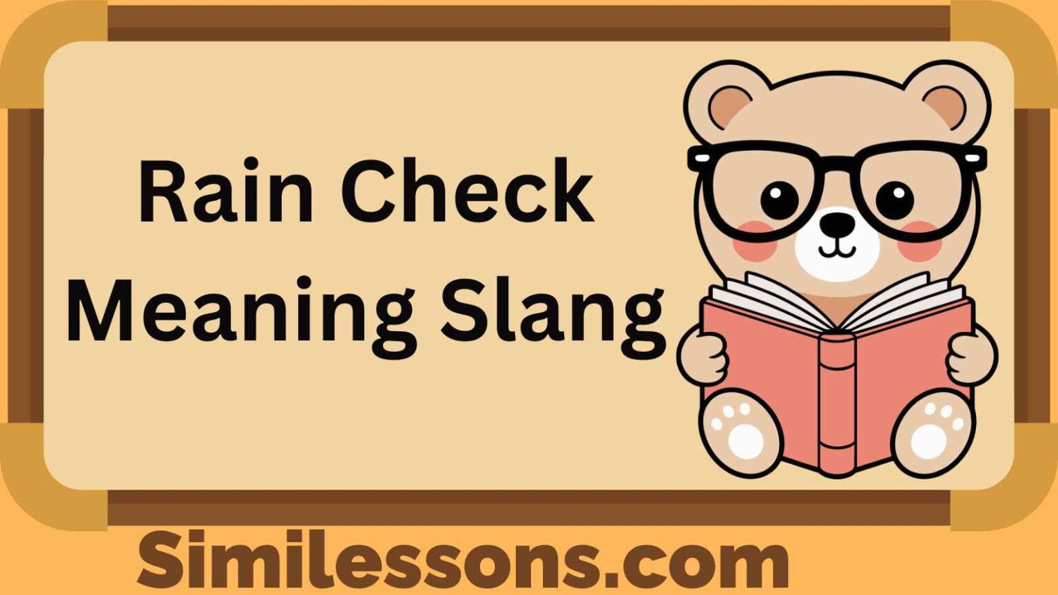Rain Check Meaning Slang (2026 Guide): Full Form, Modern Usage ...